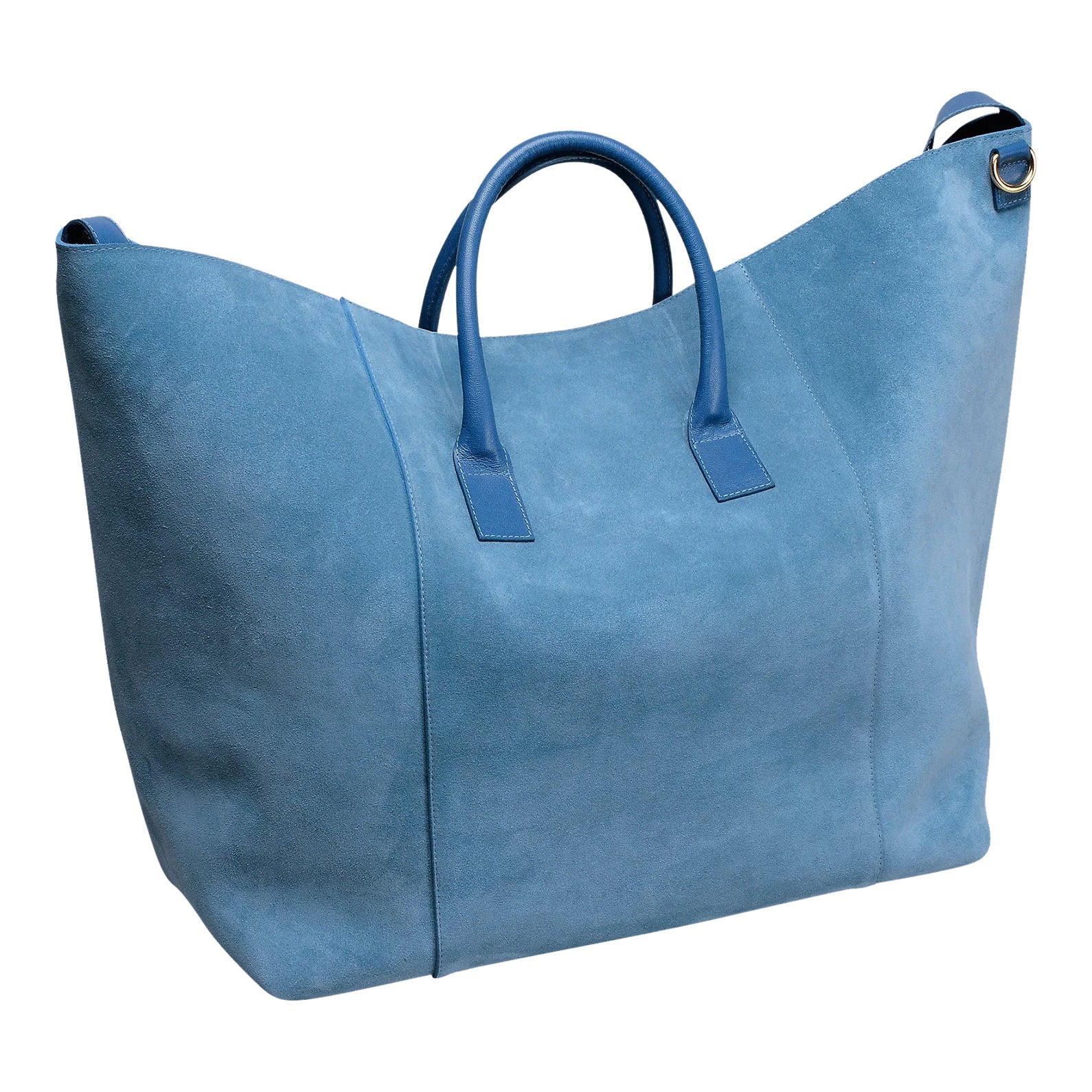 Ana Overnight Bag, Midnight | Chairish