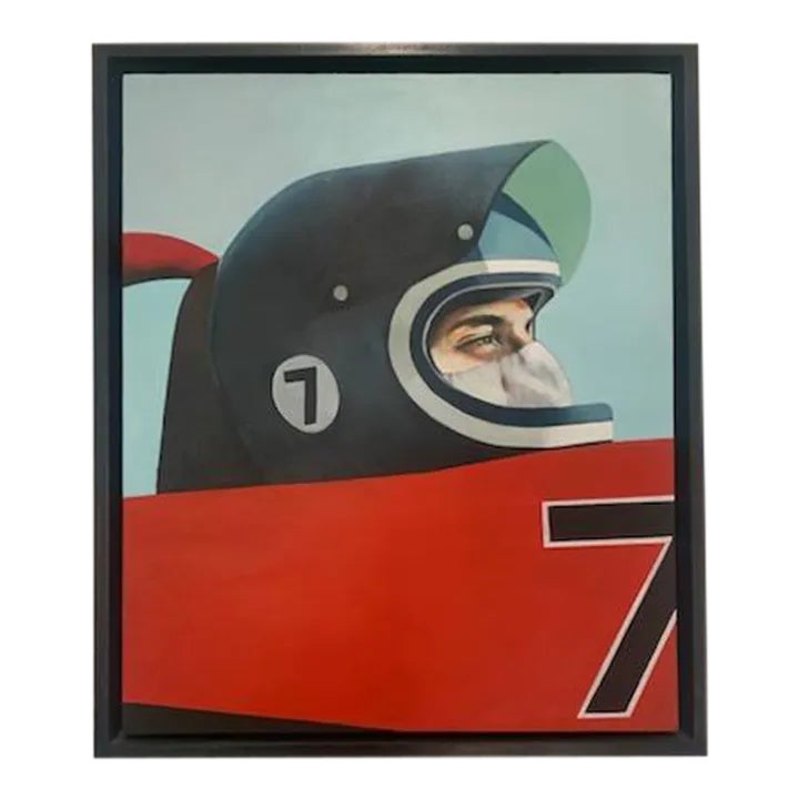 2007 "Driver Number 7" Realist Professional Race Car Driver Portrait ...