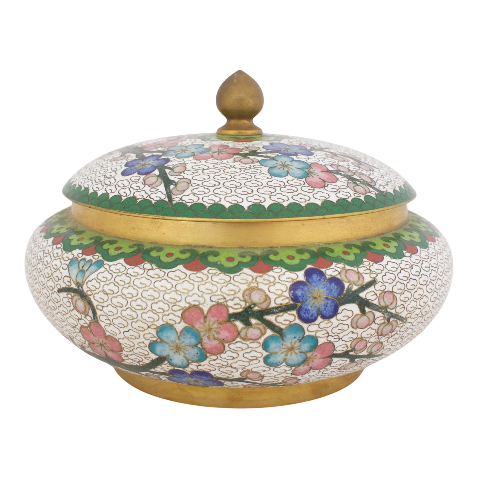 Early 20th C. Cloisonne Box | Chairish