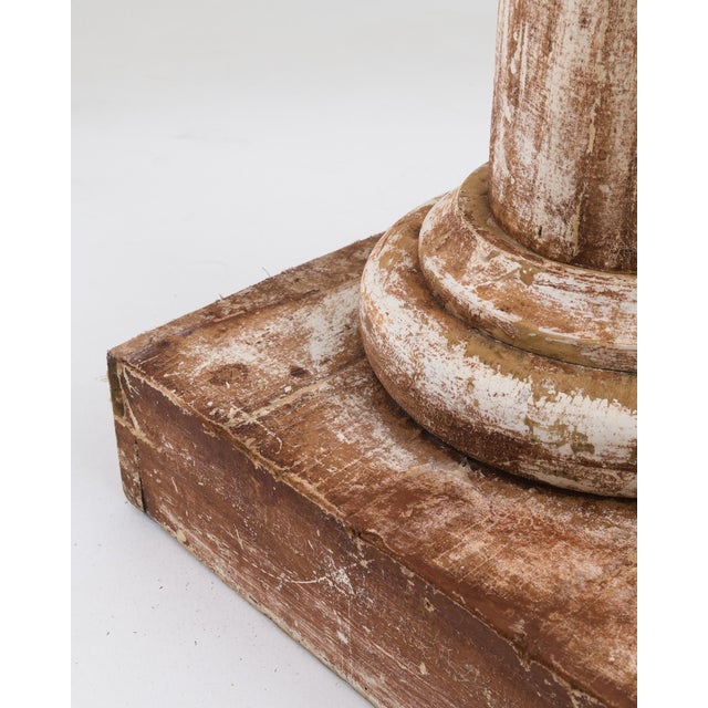 19th Century French Patinated Pedestal | Chairish