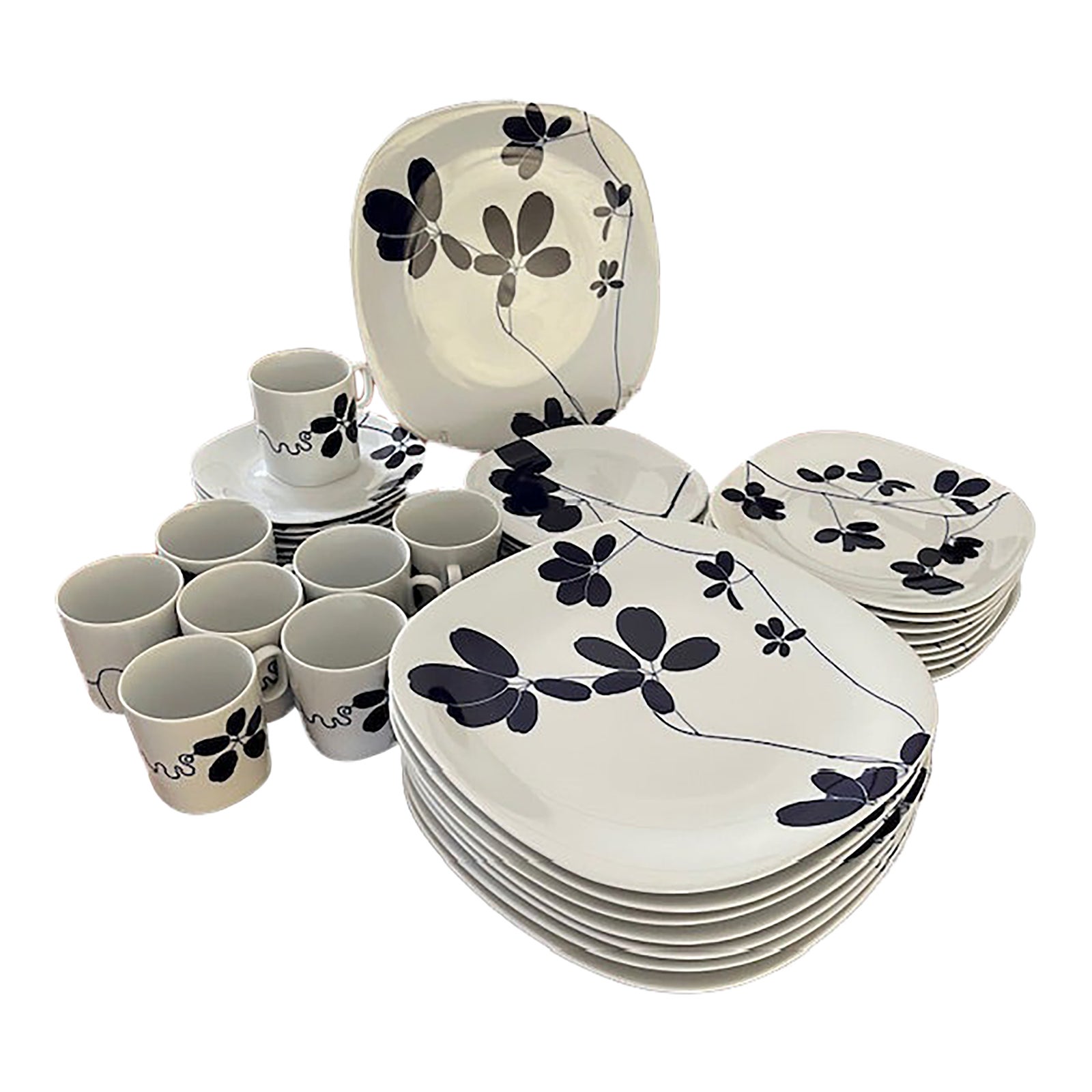 Vintage Block Langenthal "Sleepy Hollow" China, 8 Settings | Chairish