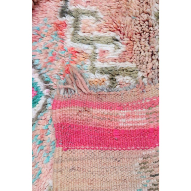 Pink Moroccan Rug - 5'2" X 7'5" Ft | Chairish
