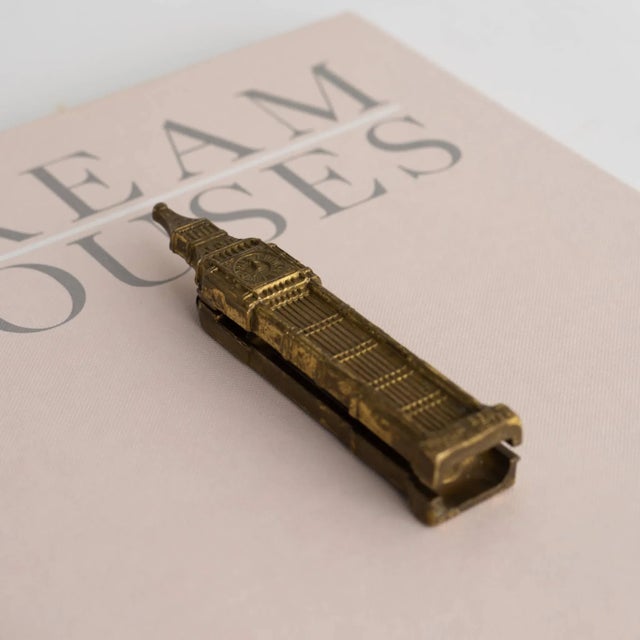 Vintage Brass Big Ben Door Knocker | Chairish