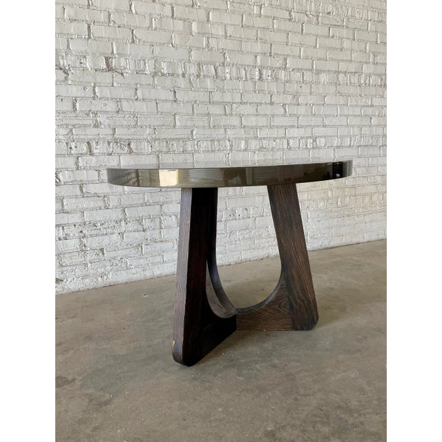 Christian Liaigre Montfaucon Lacquered Side Table | Chairish