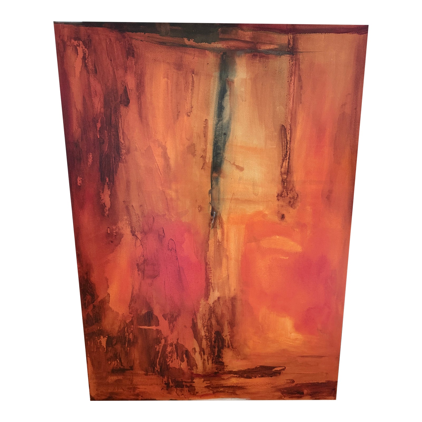 "Orange Glow" by Michelle Oppenheimer | Chairish