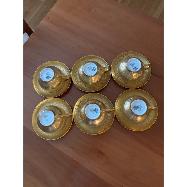 Antique & Vintage 25 Piece Pickard 1930’s 22k Gold Hand-Painted China ...