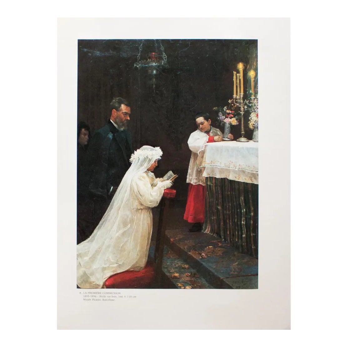 1985 After Pablo Picasso, "The First Communion" Original Parisian ...