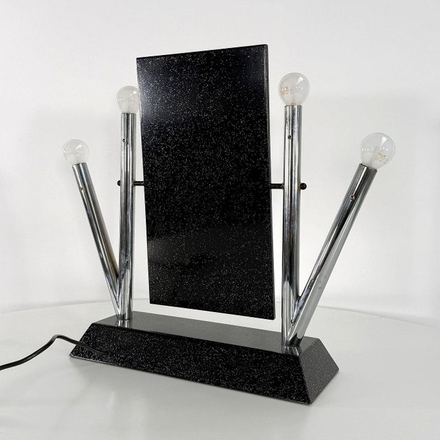 Yucca Table Mirror by Anna Anselmi for Bieffeplast, 1980s | Chairish