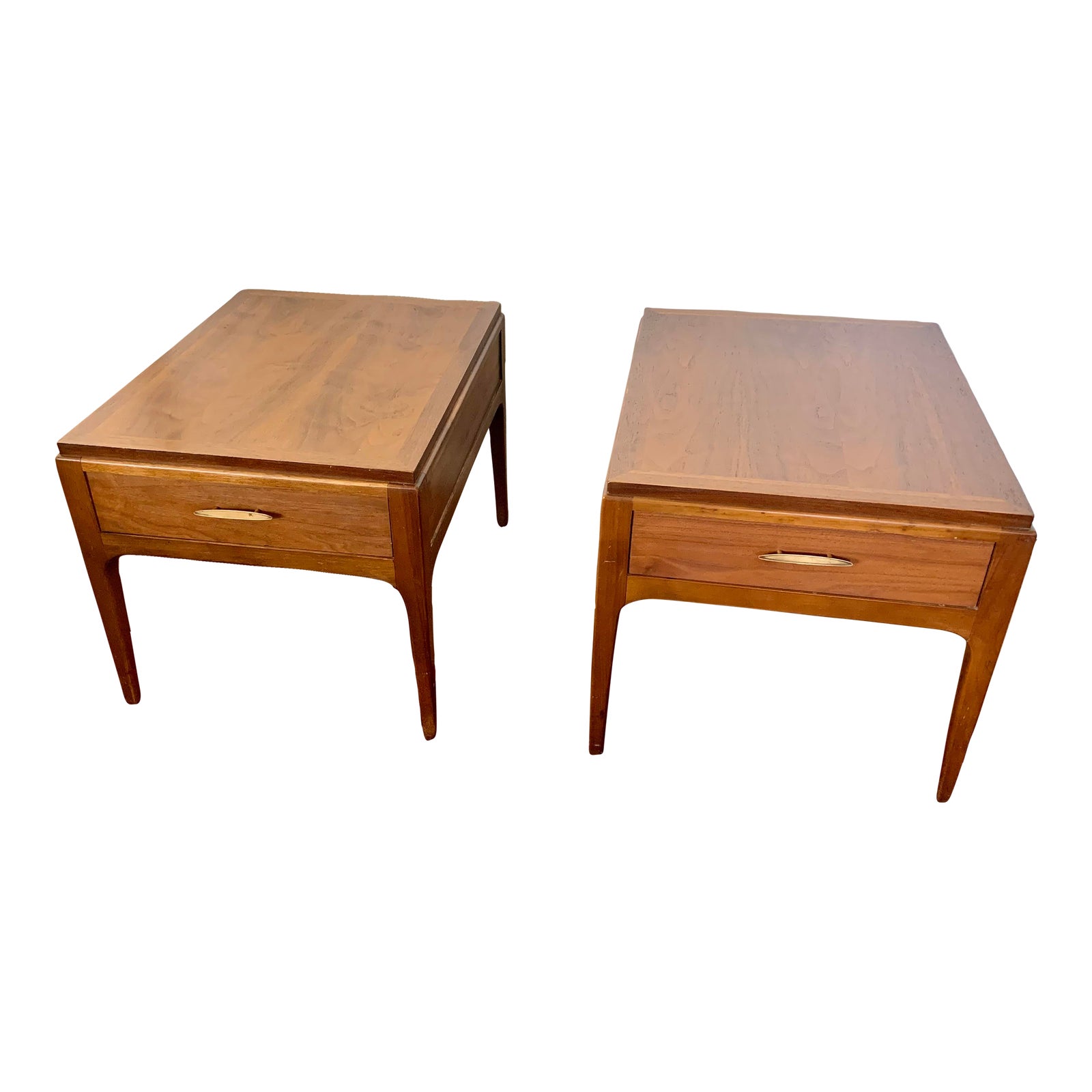 1960s Lane Rhythm Side Tables a Pair | Chairish