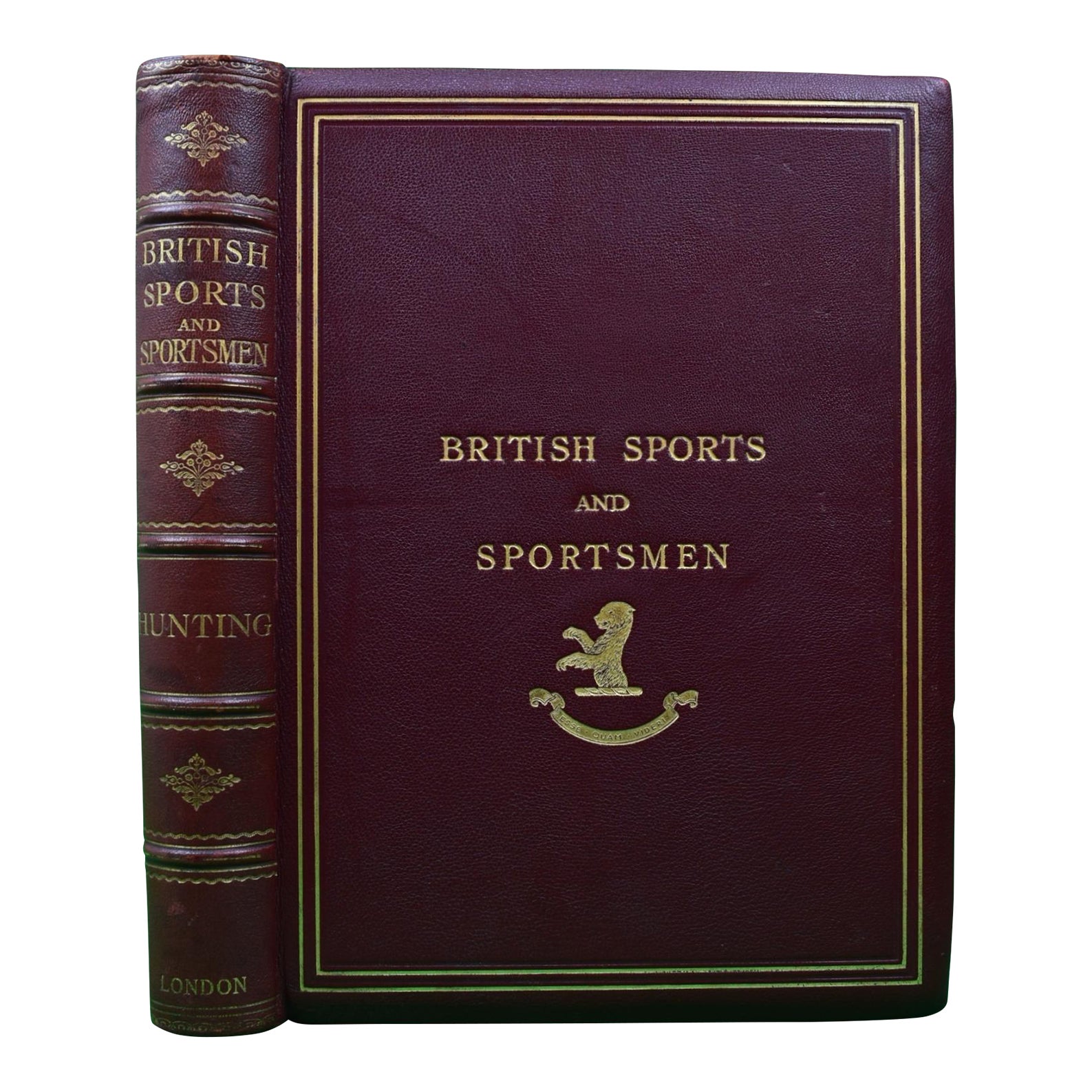 "British Sports and Sportsmen: Hunting" 1935 | Chairish