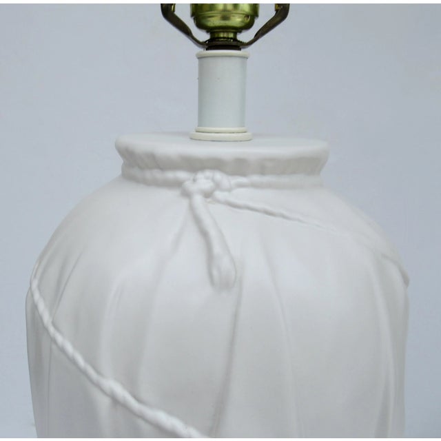 1970's Cinched & Rope Tied, Drapery - a La "Christo-Style Wrapped ...