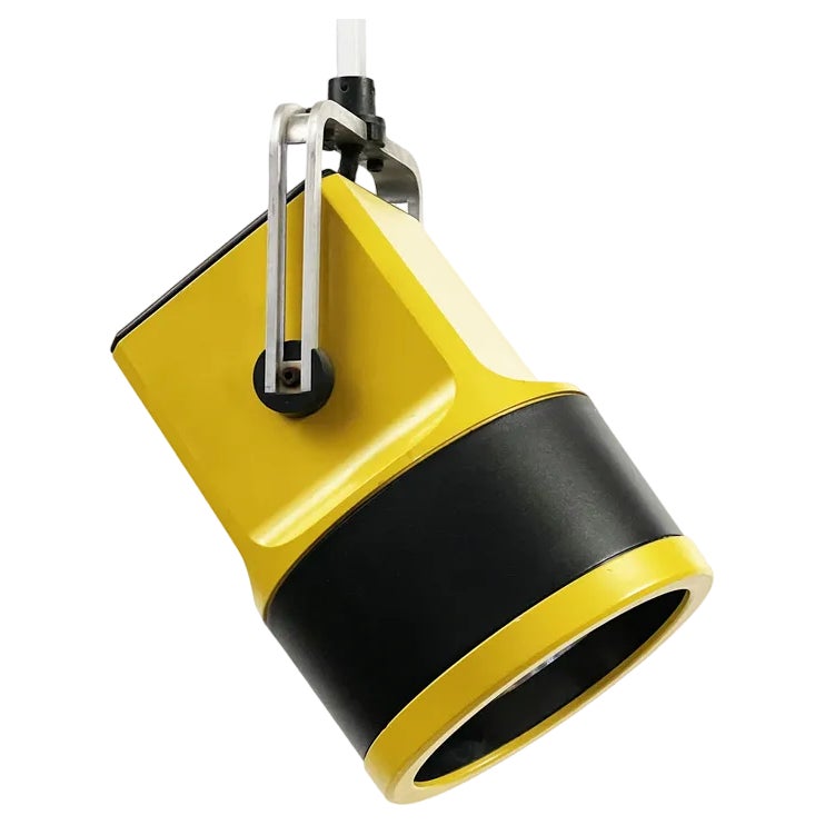 Yellow Unispot Spotlight by Bent Boysen for Louis Poulsen, Denmark ...