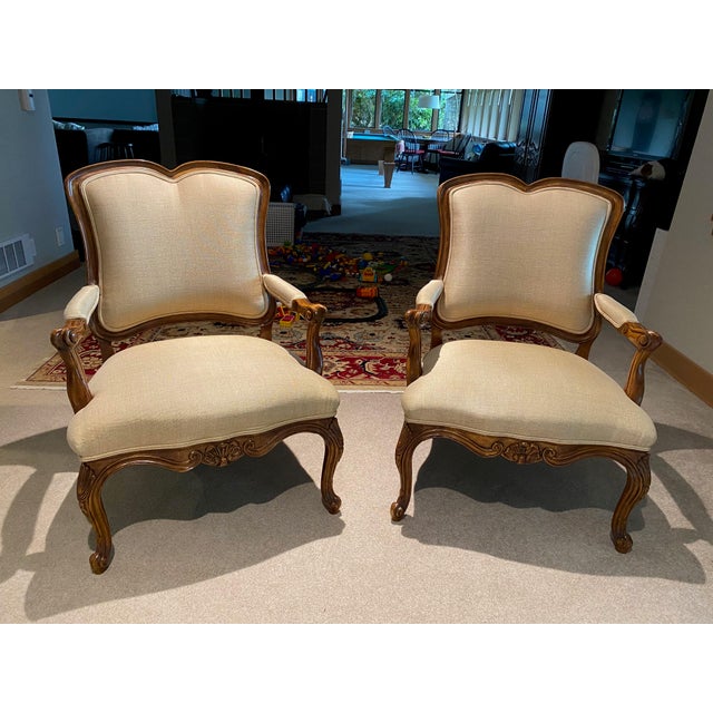 Pair of 2000s Century Provence Chairs | Chairish