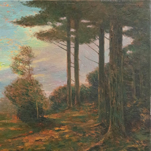 'Woodland Sunset' by Carl Warren | Chairish