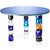 Reflections Copenhagen Detroit Crystal Side/Accent Table | Chairish