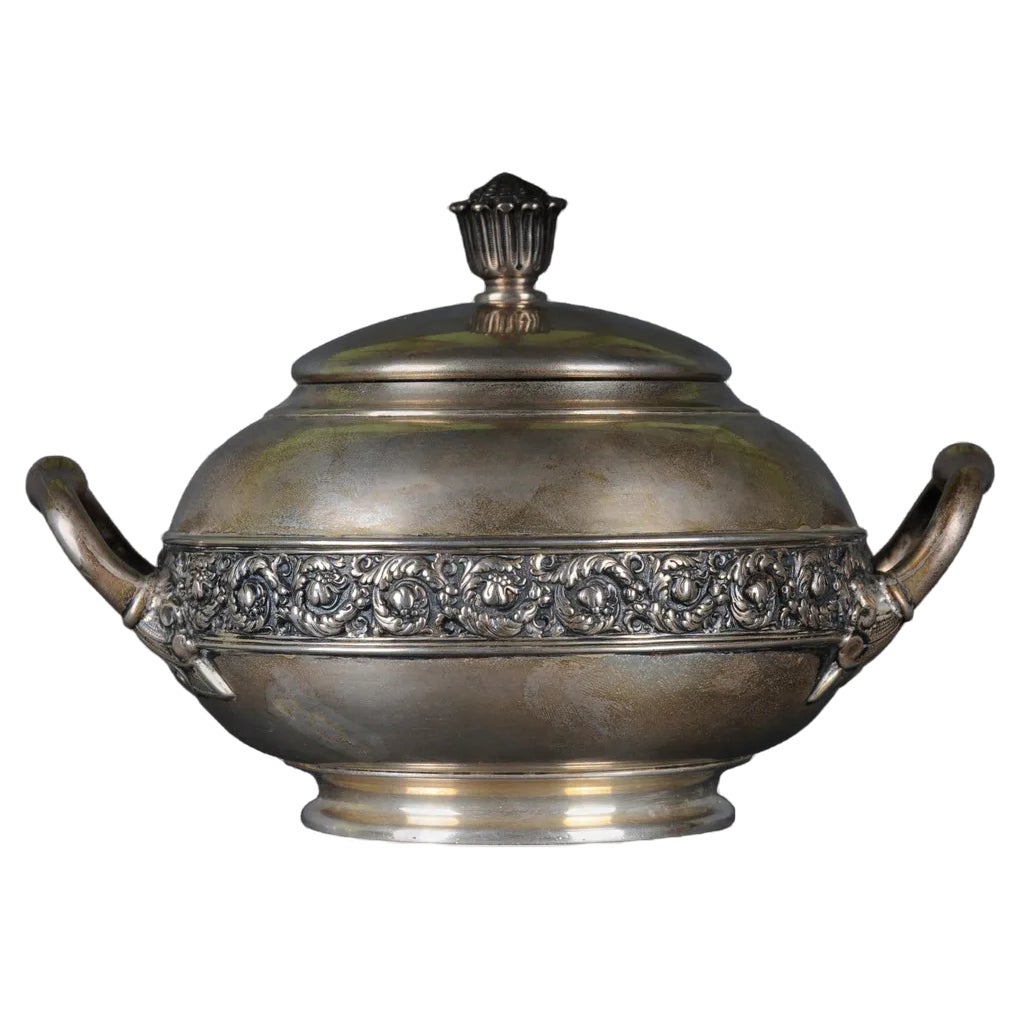 20th Century Sterling Silver Sugar Box from Tiffany & Co. | Chairish