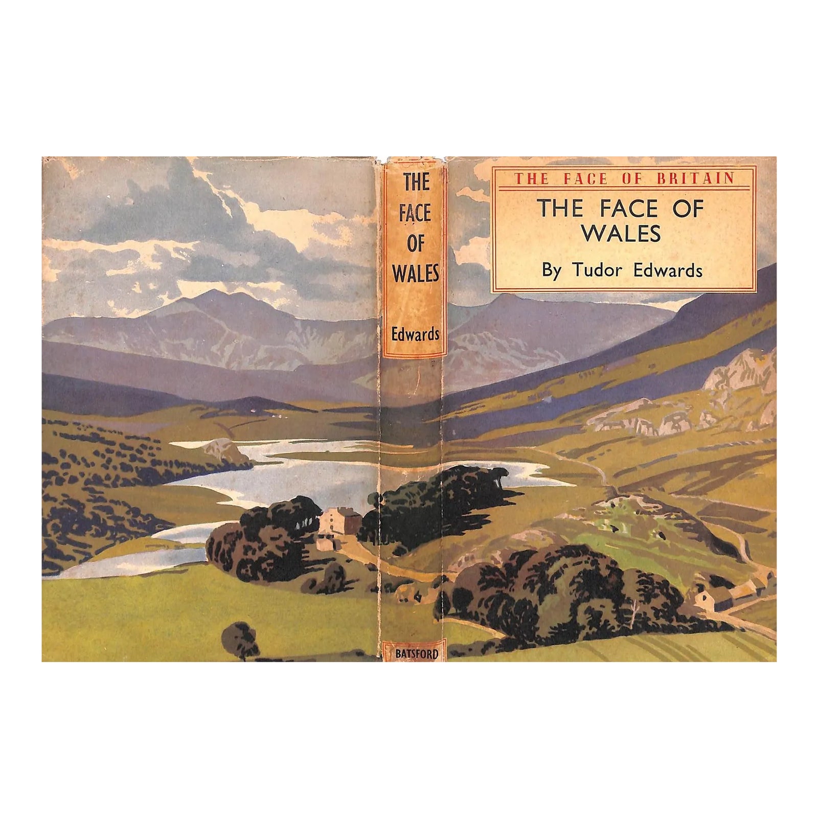 "The Face of Wales" 1950 Edwards, Tudor | Chairish