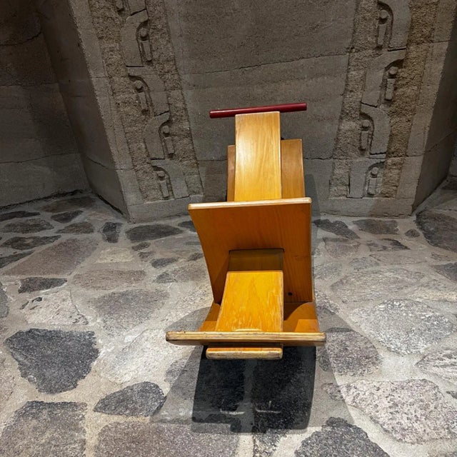 1990s Stokke Norway Children's Wood Rocking Horse Hippo by Wolfgang ...