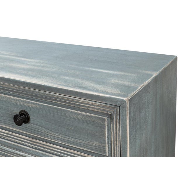 Rustic Painted Pine Dresser | Chairish