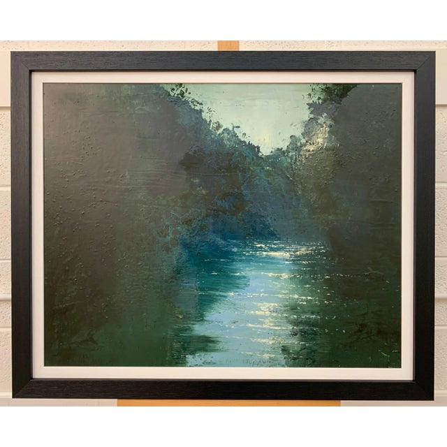 Colin Halliday, Impressionistic English River Landscape Original Oil ...