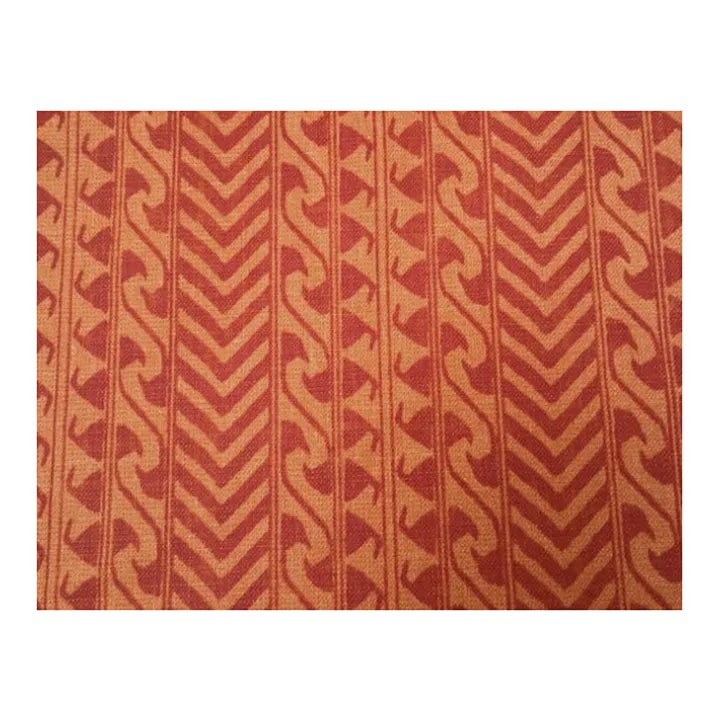 Lisa Fine Textiles "Luxor" Hand Printed Linen Fabric- By the Yard ...