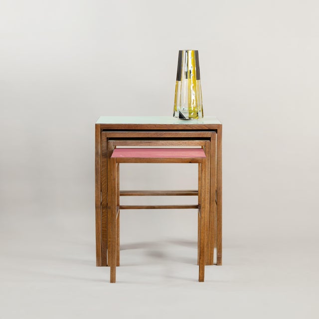 Nesting Tables from Up Závody, 1930s, Set of 4 | Chairish