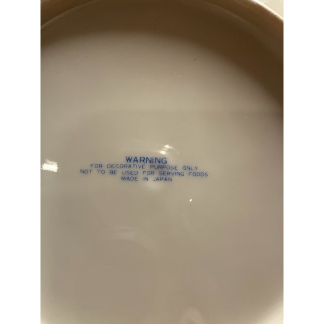 Vintage Currier & Ives Blue & White Winter Collector Plates (2) | Chairish