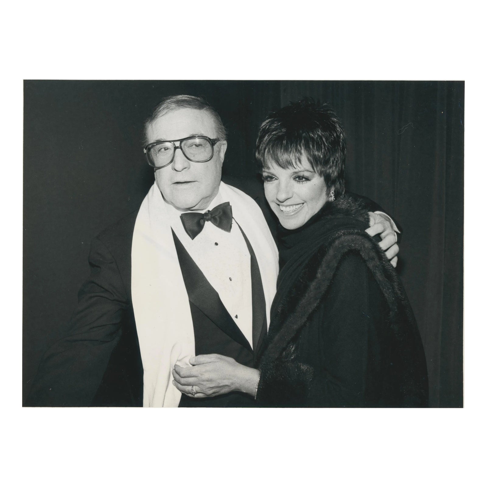 Liza Minelli With Gene Kelly 1985 Photograph Chairish