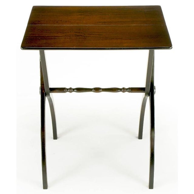 19th Century Mahogany Folding Coach Table | Chairish