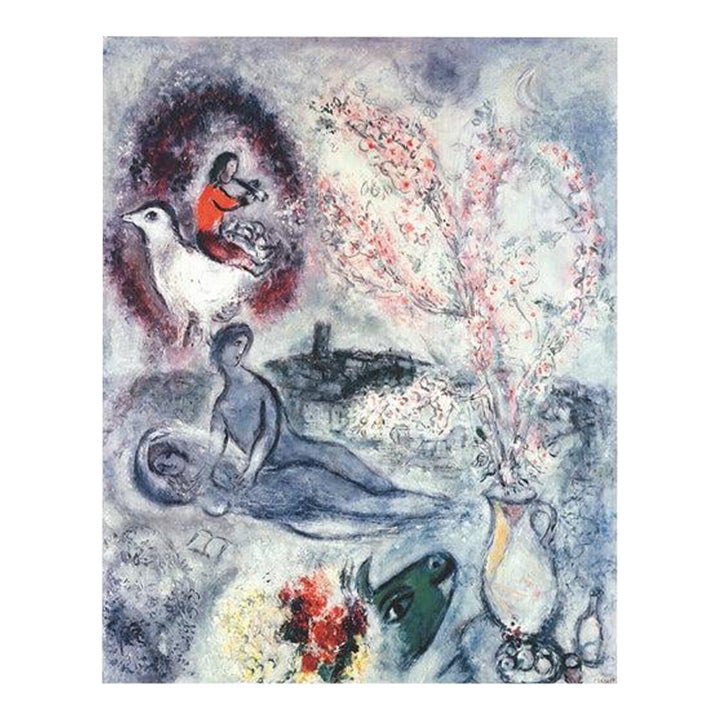 Marc Chagall the Almond Trees, 2008 | Chairish