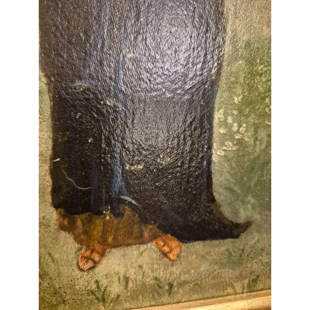 Baroque Oil – Saint Joseph With Infant Jesus, Gilded Frame, 18th ...