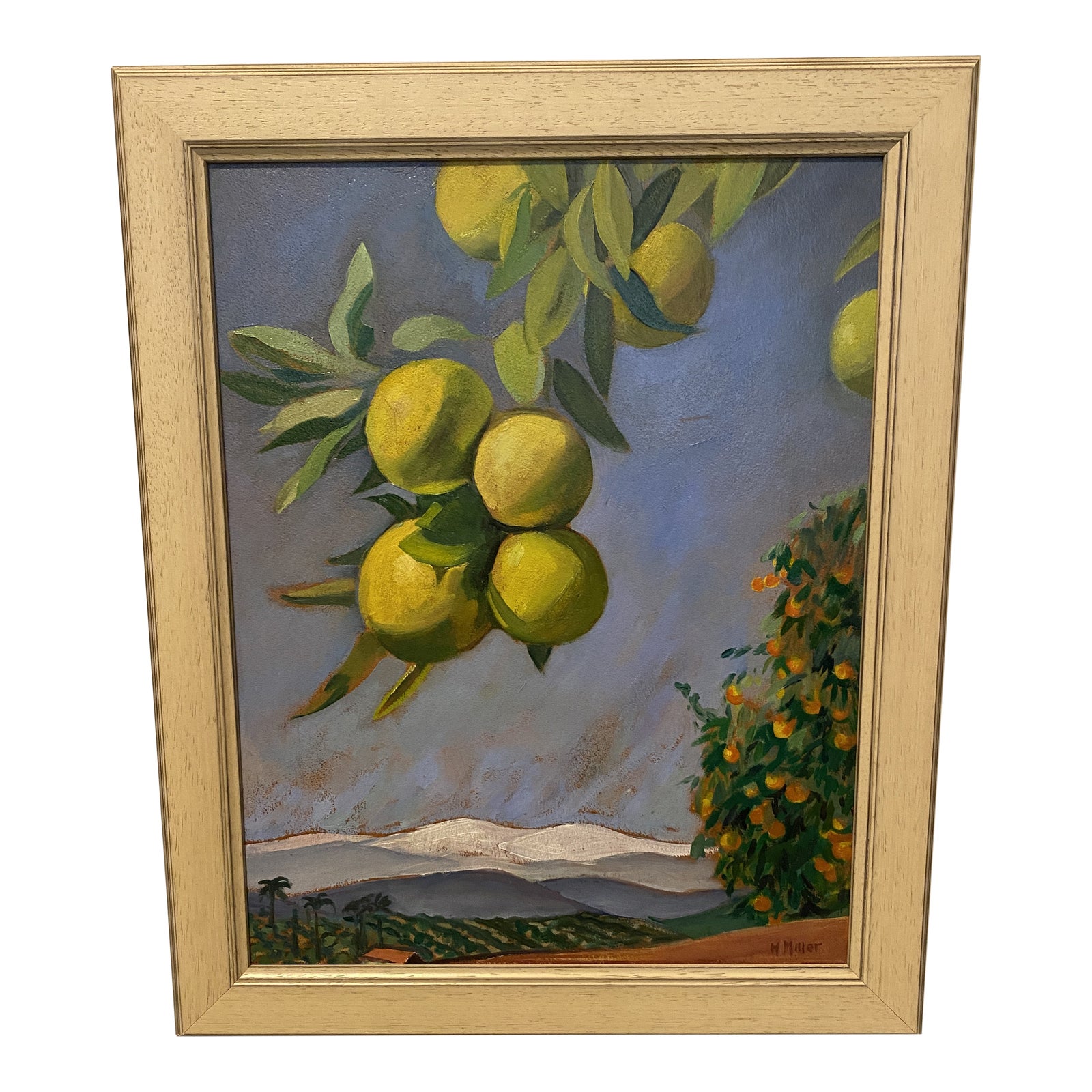 Vintage Oil Painting by Mildred Bunting Miller | Chairish