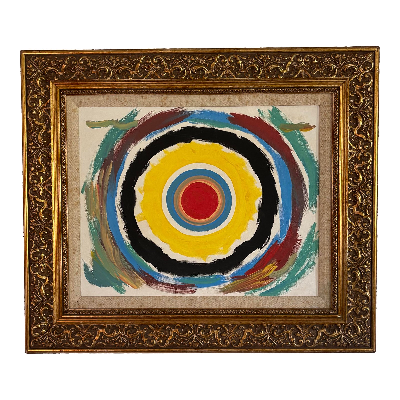 Kenneth Noland Target on Canvas, 2000 | Chairish