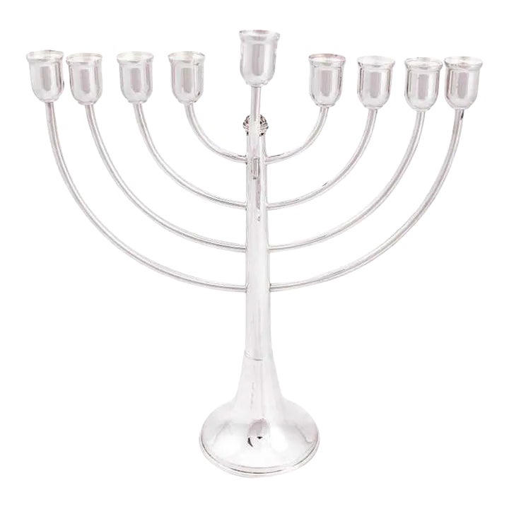 Sterling Menorah | Chairish