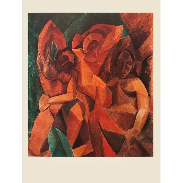 1954 Pablo Picasso "The Three Women" Large Period First Limited Italian ...