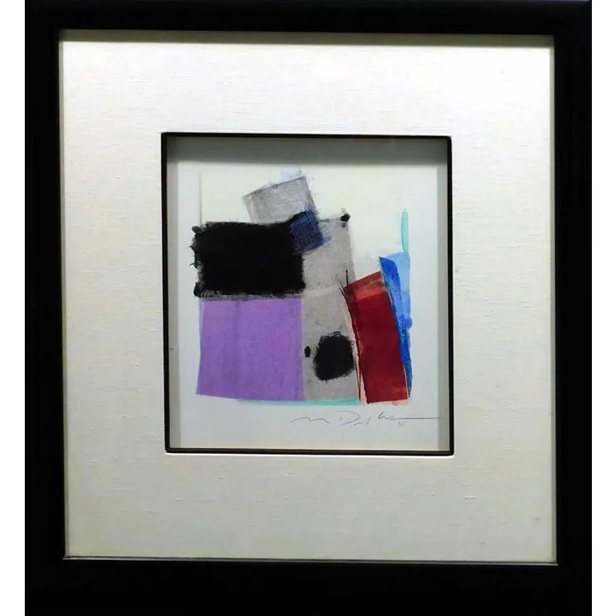 Mark Dickson Untitled Mono Type #1458 Original Art on Paper Hand Signed ...