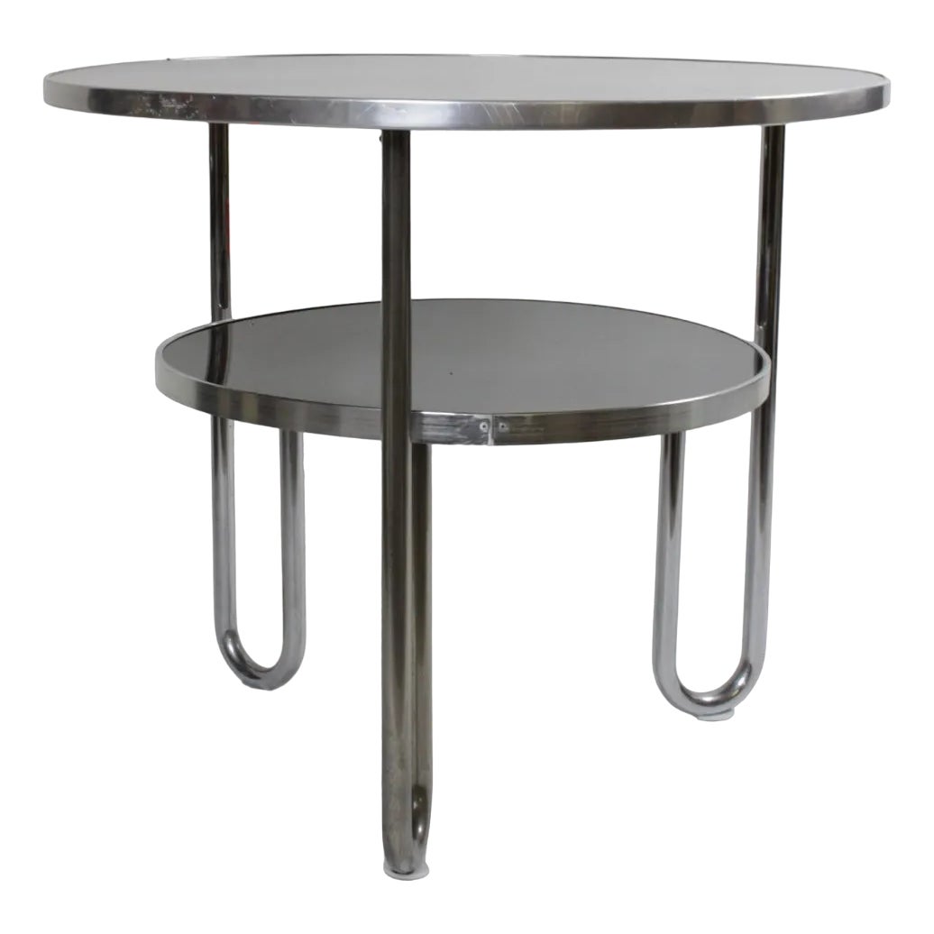 Bauhaus Loop Steel Tube Table from Mauser Werke Waldeck, 1950s | Chairish