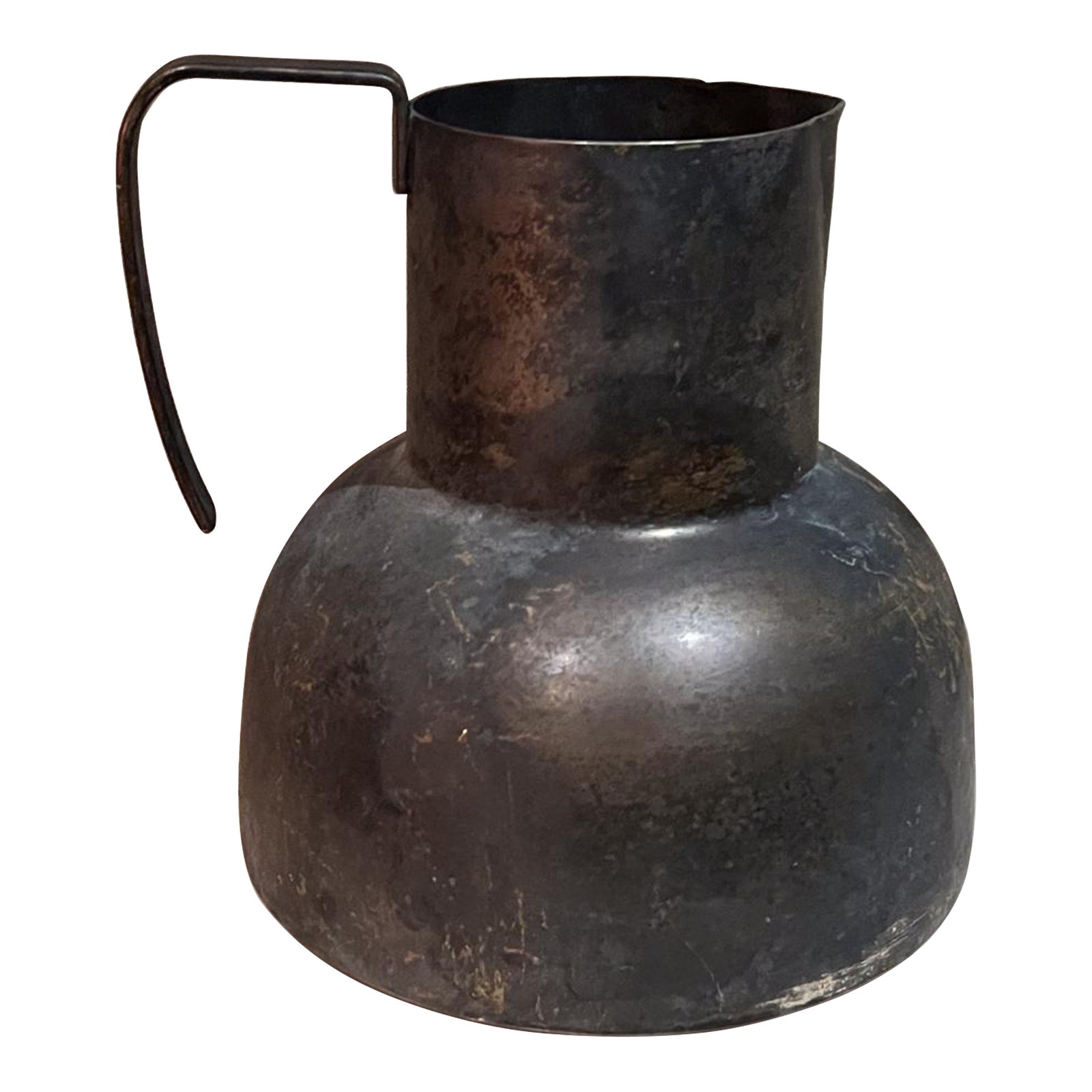 Midcentury Modernism Silver-Plated Pitcher Taxco Mexico | Chairish