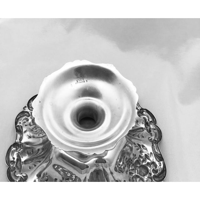 Vintage Reed & Barton Francis 1 Sterling Silver Repousse Footed Compote ...