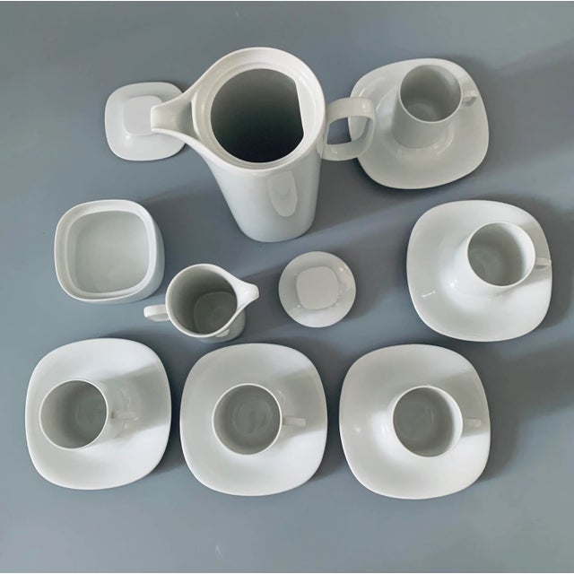 1970s Mid Century Modernist Espresso Coffee Service Block by Gerald ...