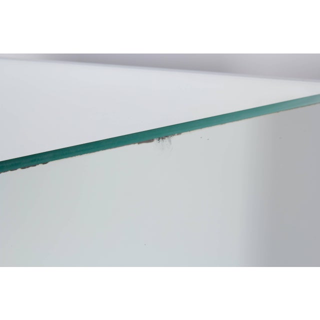 Mirrored Triangular Pedestal | Chairish