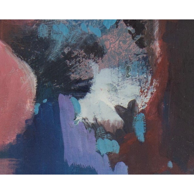 2005 Signed Oil on Canvas Abstract Painting by Darrell L. Anderson ...