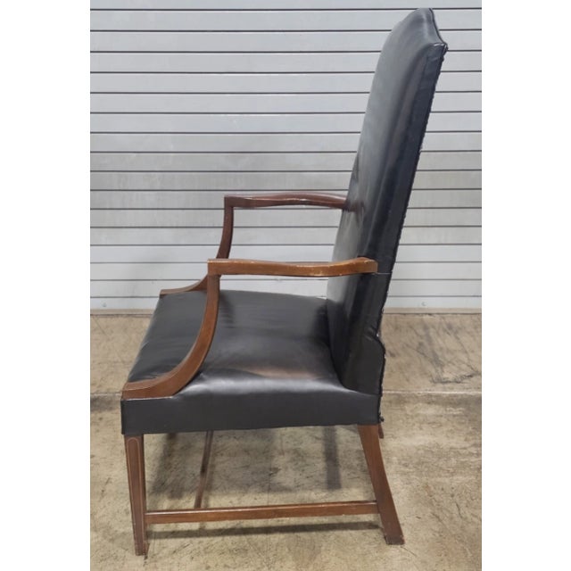 Mid 20th Century Kittinger Williamsburg Mahogany Martha Washington Arm ...