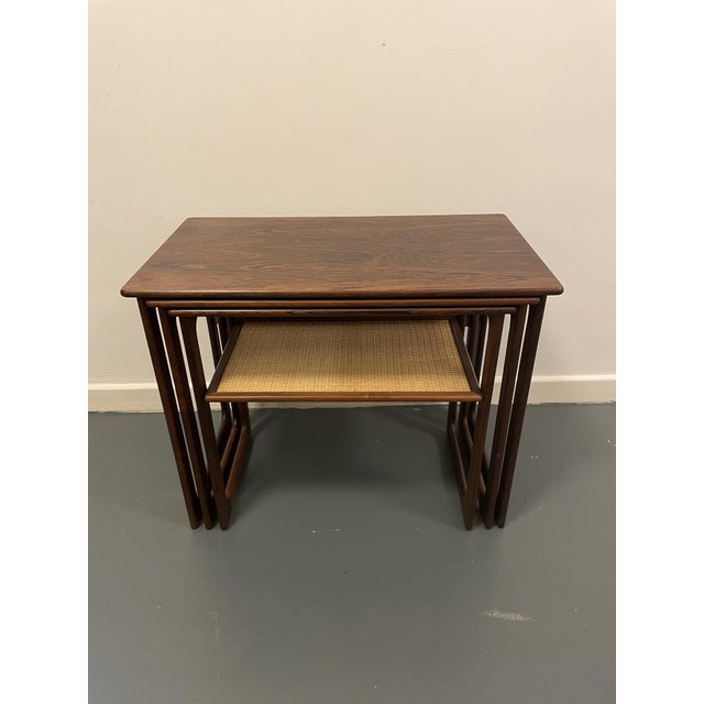 Danish Side Tables by Johannes Andersen & Illum Wikkelso for CFC ...