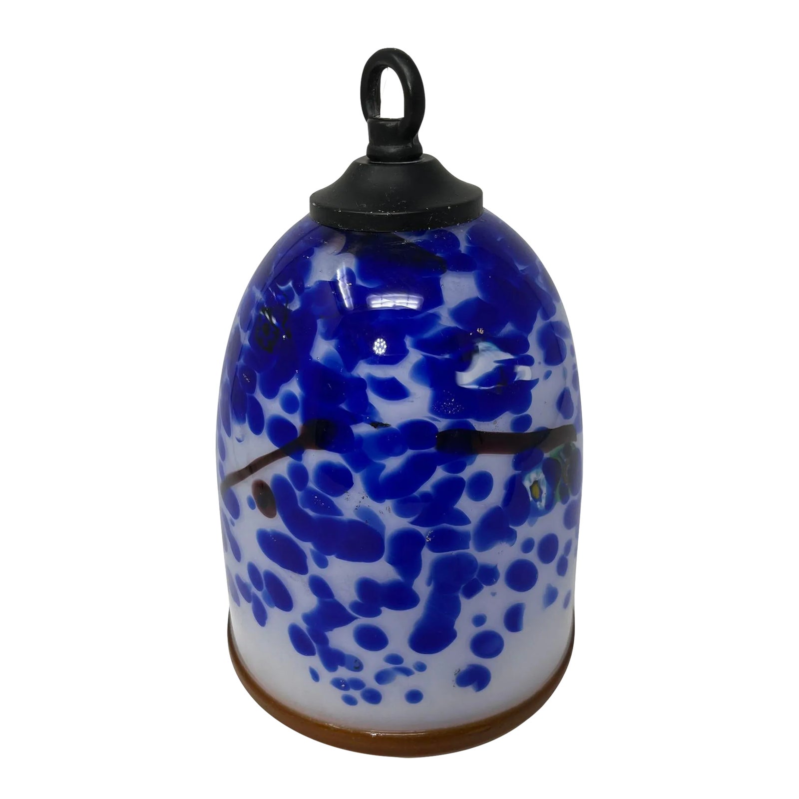 Murano Glass Pendant Bar Light | Chairish