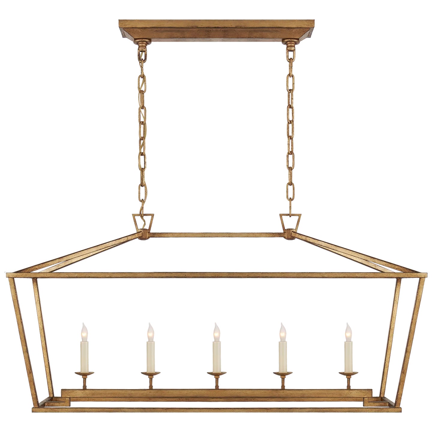 Chapman & Myers for Visual Comfort Signature Darlana Medium Linear ...