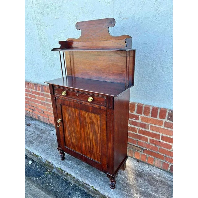 Early 20th Century Antique Victorian Style Storage Cabinet | Chairish