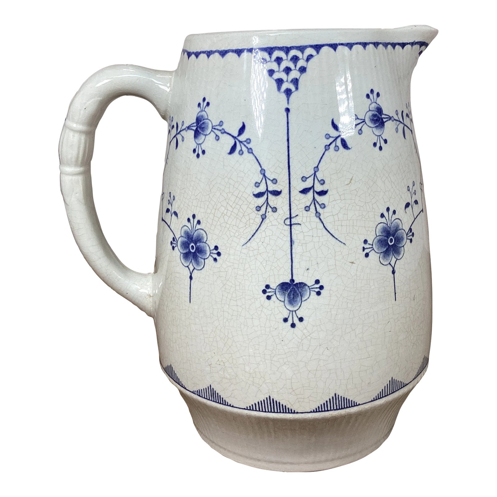 Antique Furnivals Denmark Pitcher | Chairish