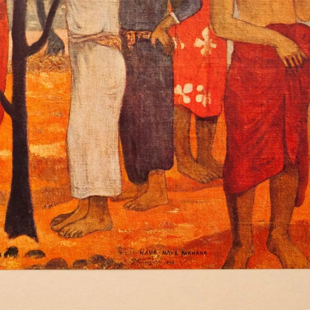 1940s After Paul Gauguin, "Sun Magic" First Edition Swiss Lithograph ...