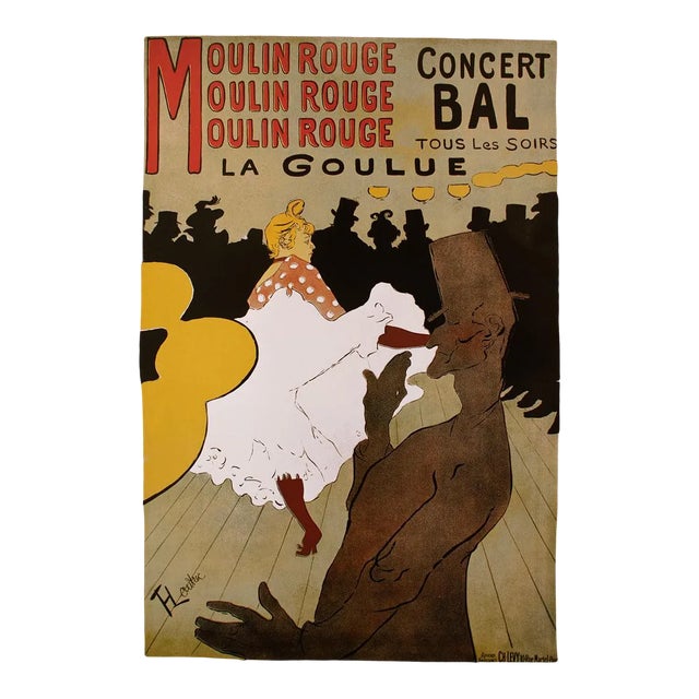 1992 Henri De Toulouse-Lautrec "Moulin Rouge: La Goulue", First German ...